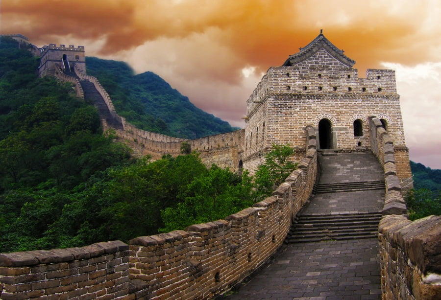 World Famous City Landmark Backdrop Architecture of Countries ...