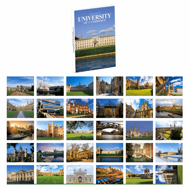 World Famous University Postcard Set - Harvard, Stanford, Princeton ...