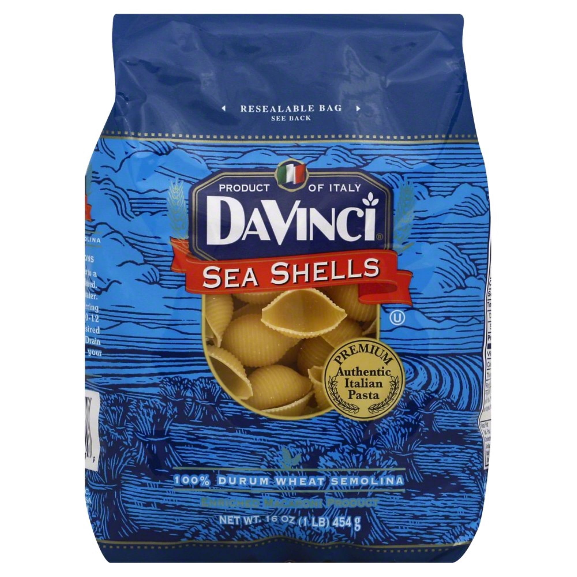 World Finer Foods DaVinci Sea Shells, 16 oz - Walmart.com