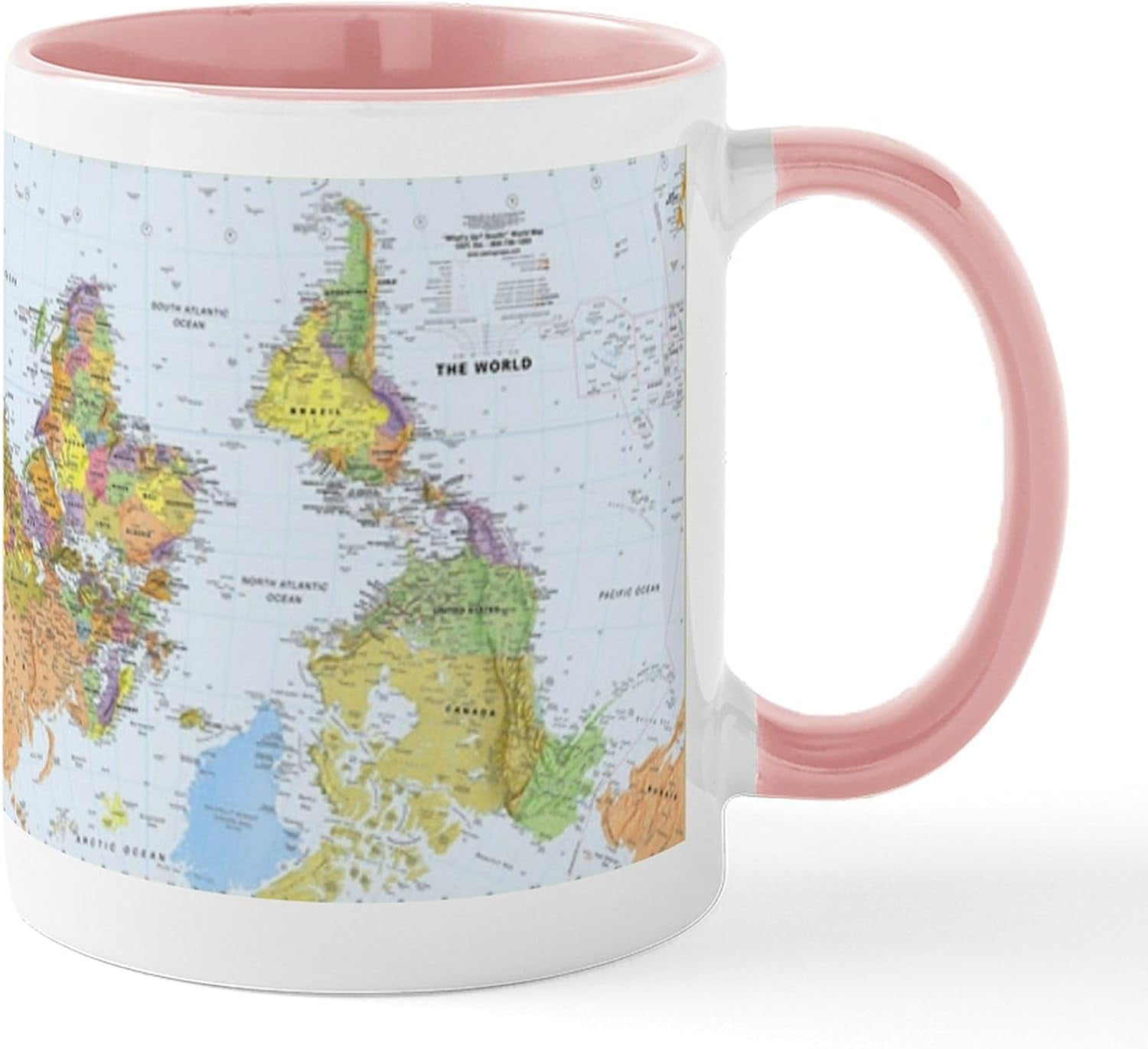 World Flag Map Mugs 11 oz (325 ml) Ceramic Coffee Mug - Walmart.com