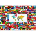 World Flags Backdrop World Map International Flag Photography ...