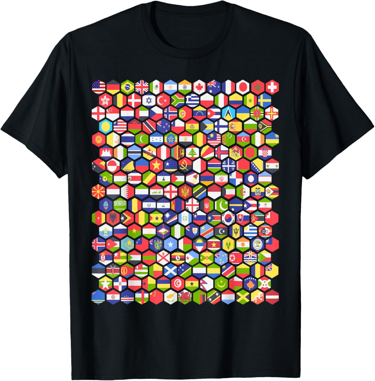 World Flags, Countries Flags, All Nations Flags T-Shirt - Walmart.com