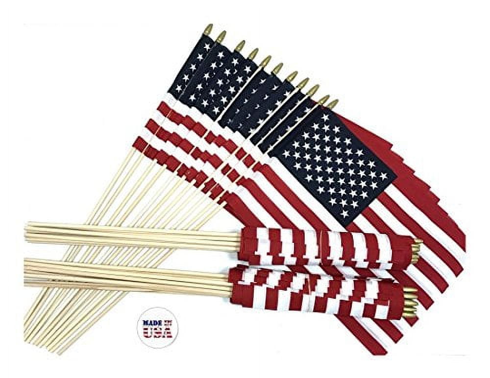 World Flags Direct 3 DOZEN 12"x18" US Stick School Classroom Flags ...
