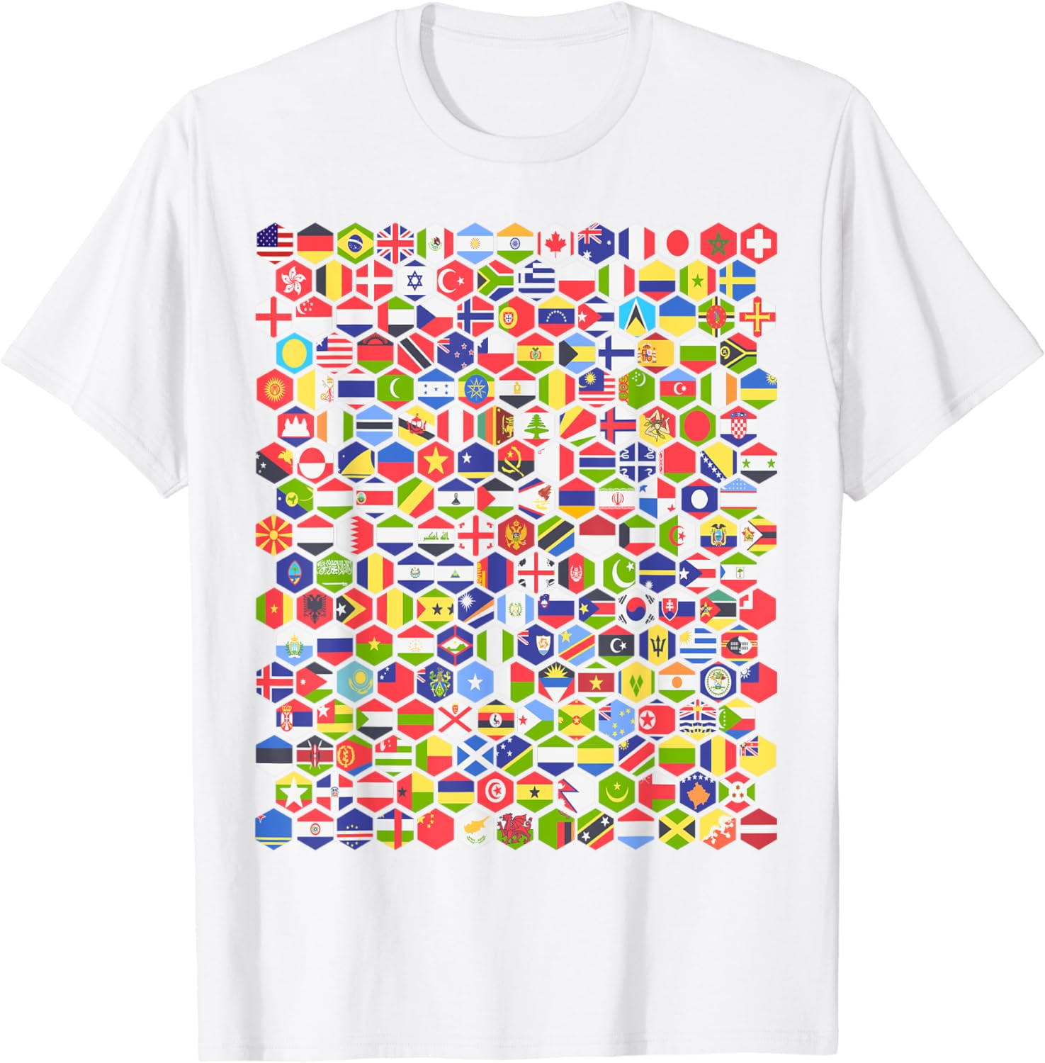 World Flags, Flags of the World, Nations Flags For Kids Tee T-Shirt ...