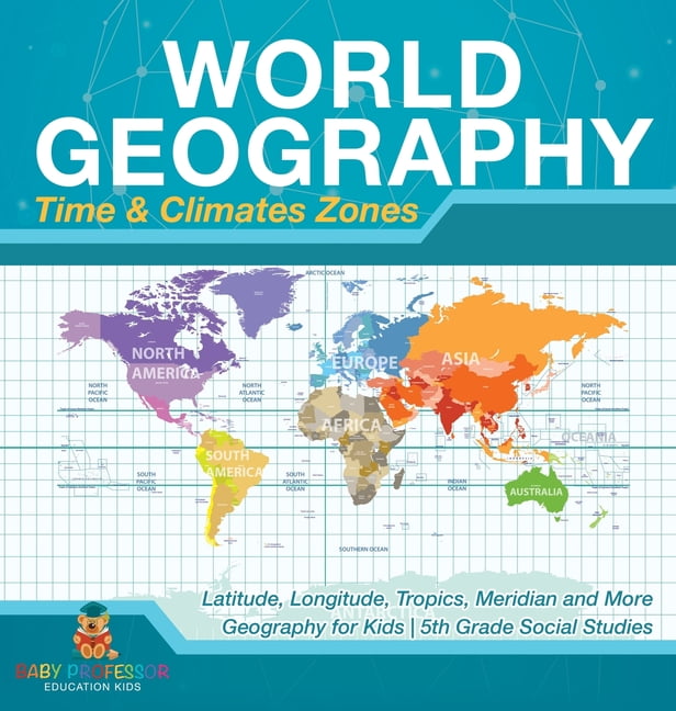 World Geography - Time & Climate Zones - Latitude, Longitude, Tropics ...