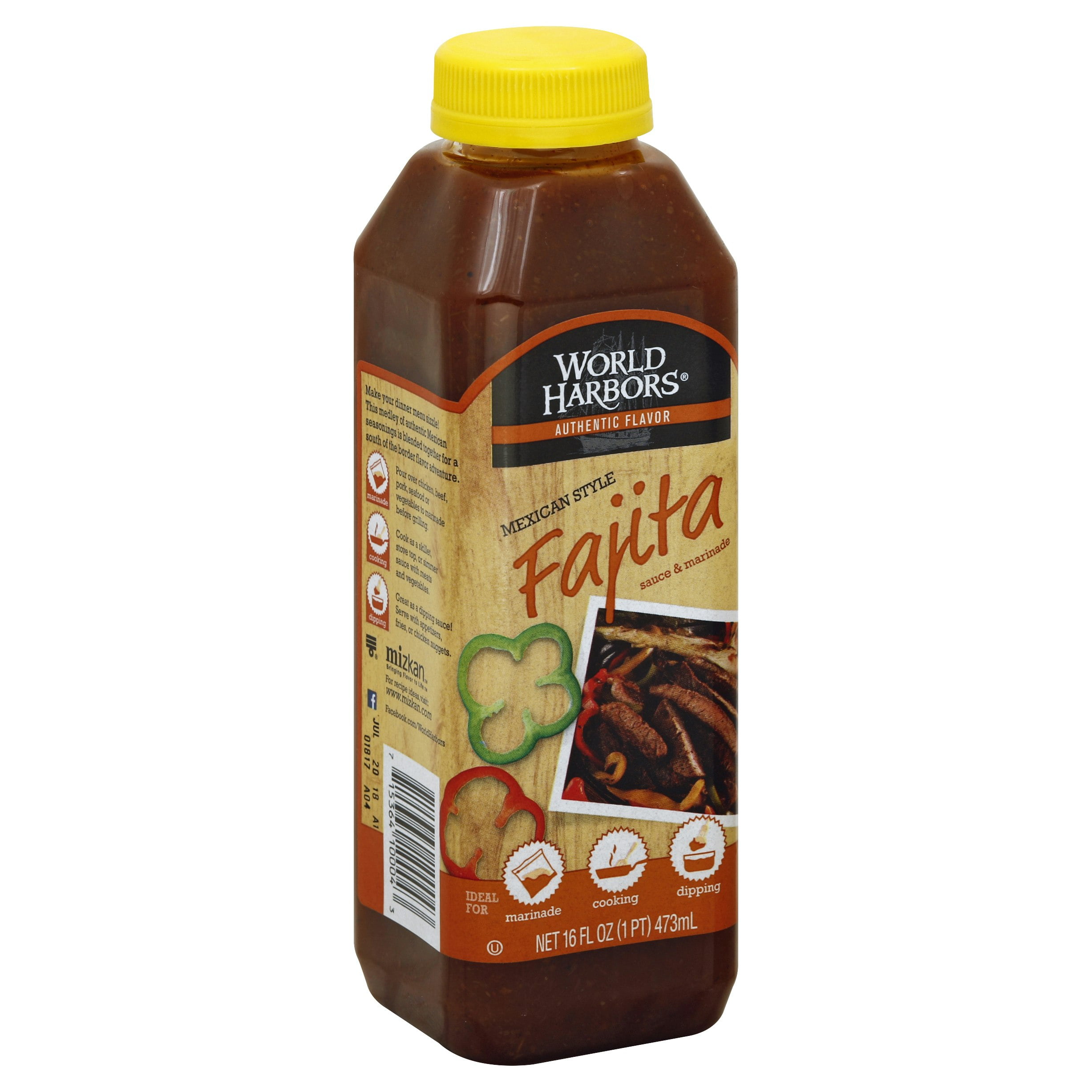 World Harbors Guadalupe Fajita Sauce 16 oz (Pack Of 6) - Walmart.com