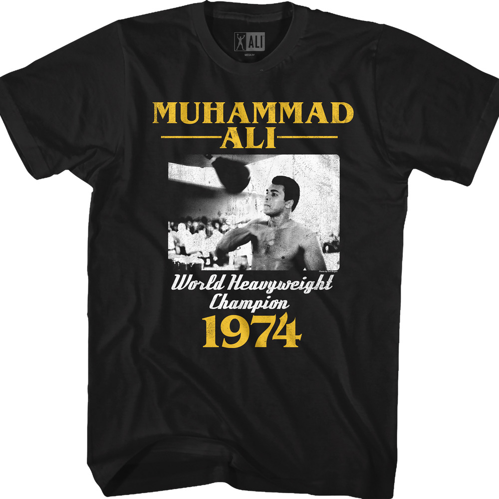 World Heavyweight Champion Muhammad Ali T-Shirt - Walmart.com