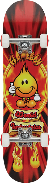 World Industries Flameboy V2 Soft Top Complete Skateboard 7 Original ...