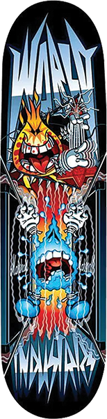 World Industries Heavy Metal Skateboard Deck-8.5 - Walmart.com