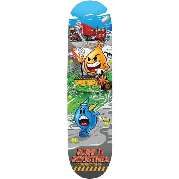 World Industries Skateboards Pickleball Skateboard Deck - 8.25" x 32 ...
