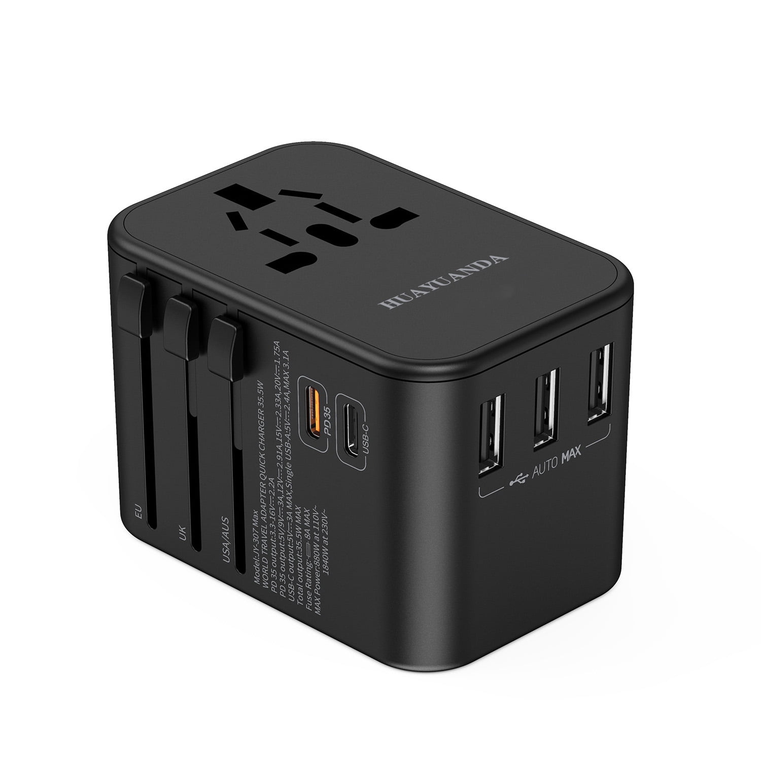 World International Travel Plug Adapter, Universal Travel Adapter ...