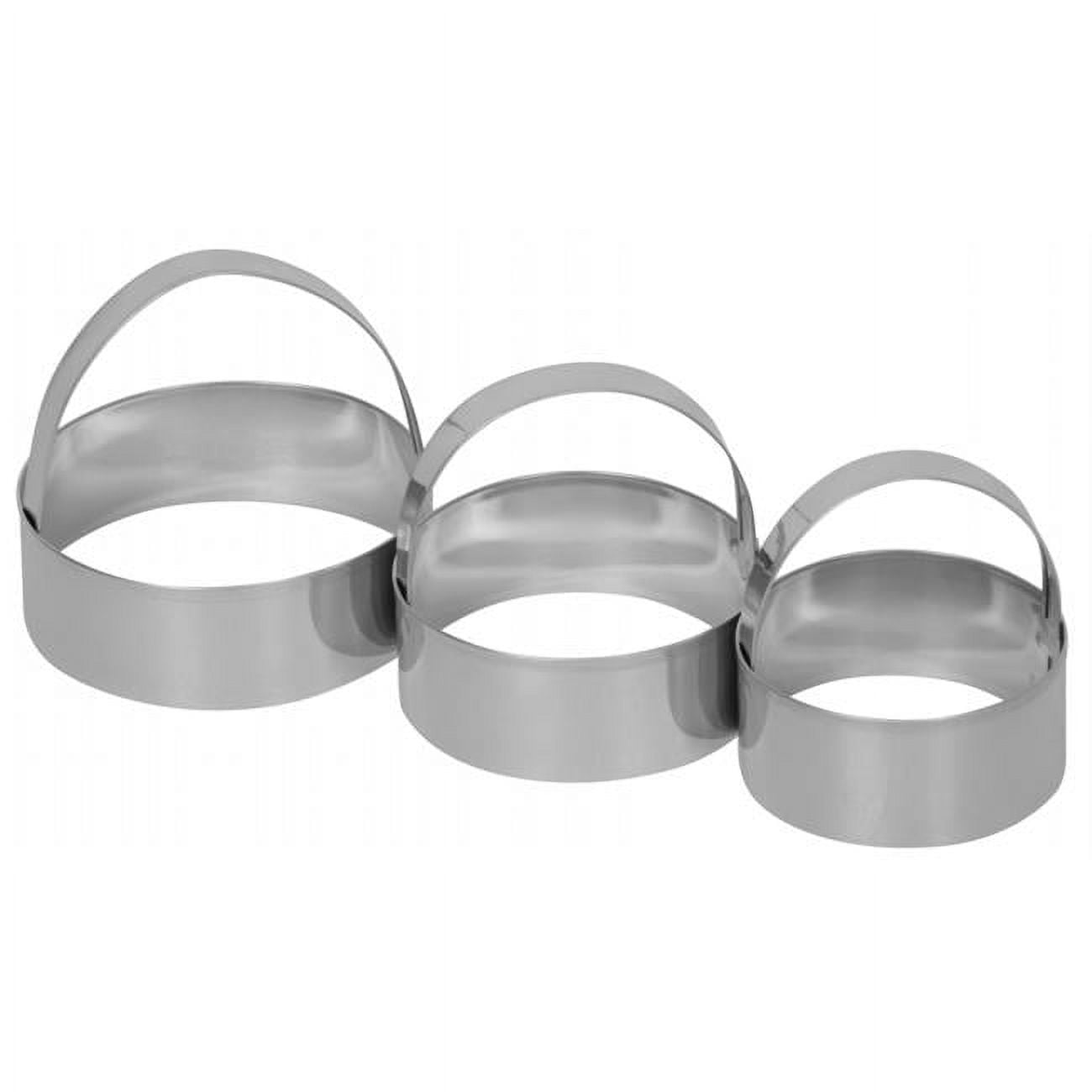 World Kitchen 1076604 3 Piece Biscuit Cutter - Walmart.com