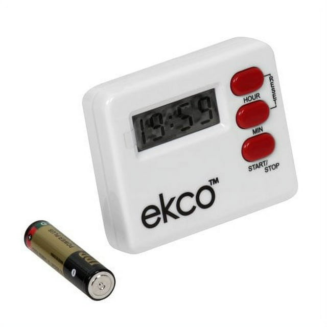 World Kitchen White Electronic Digital Timer - Walmart.com