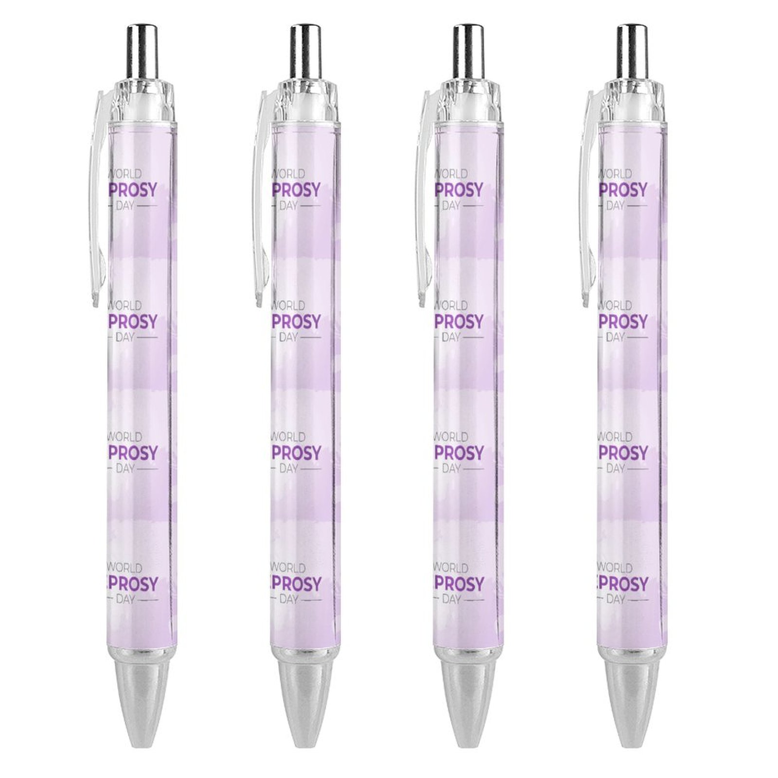 World Leprosy Day Ballpoint Pen Retractable Pens Black Writing Pen ...