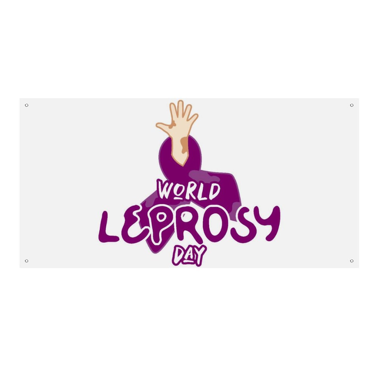 World Leprosy Day Banners Flag Hanging Backdrop Sign Wall Decoration ...