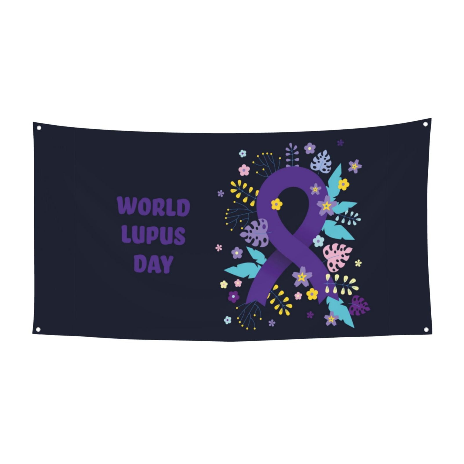 World Lupus Day Banner Flag Photography Background Outdoor Sign Party ...