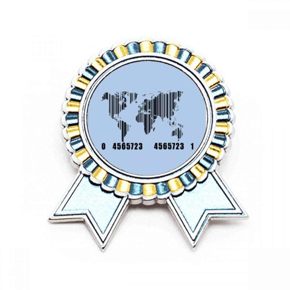 World Map Continent Ocean Badge Brooch Pin Winner Award Medal - Walmart.com