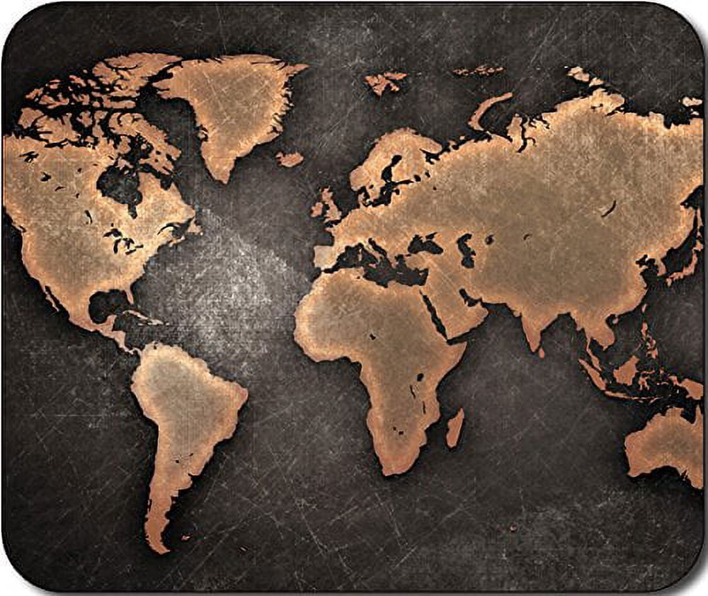 World Map Mouse pads Gaming Mouse Pad 9.84x7.87 inches - Walmart.com