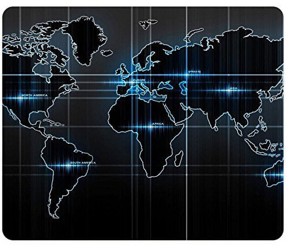 World Map Mouse pads Gaming Mouse Pad 9.84x7.87 inches - Walmart.com