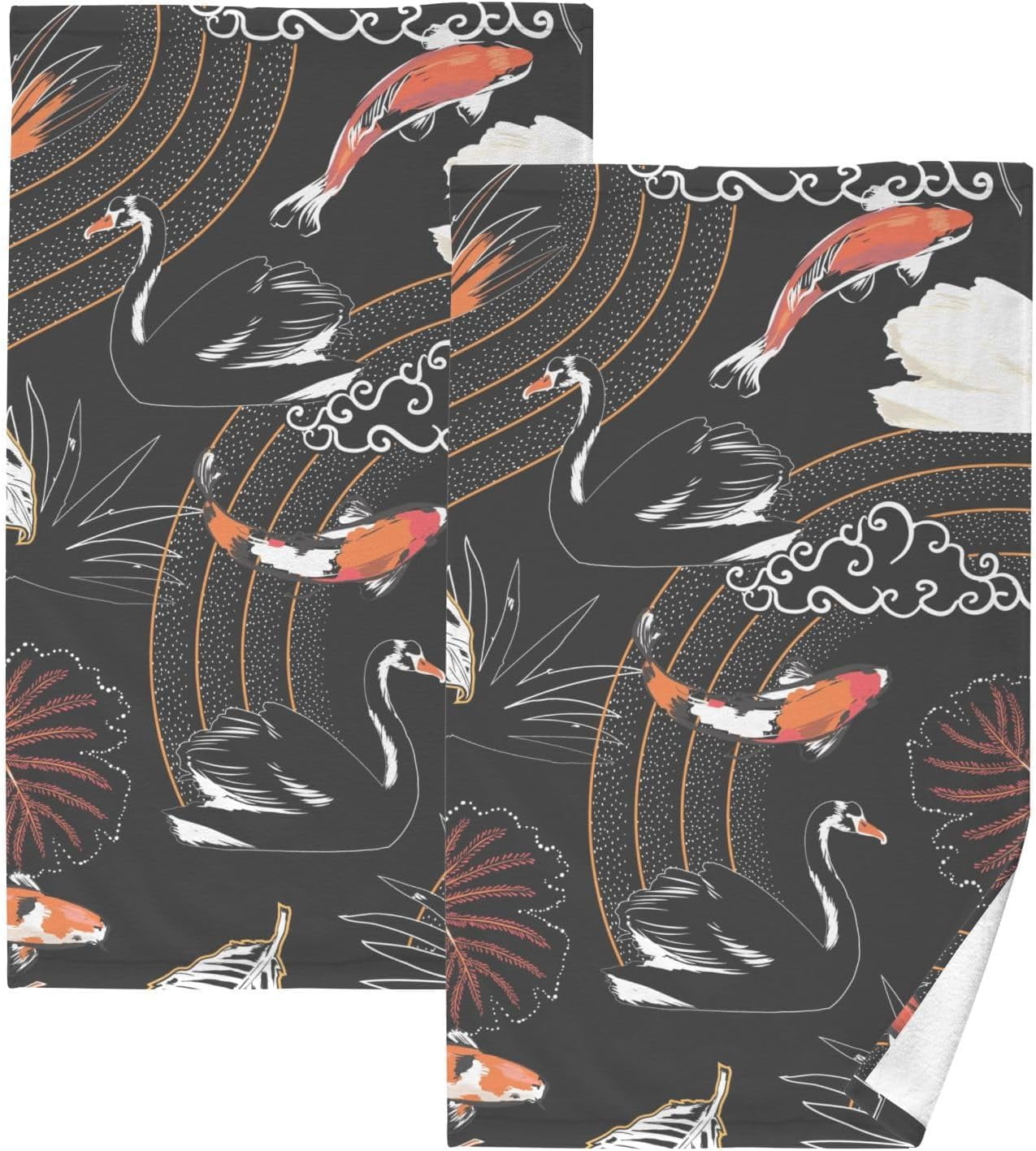 World Map Towels 2 Piece Washcloth Hand Towels, Highly Absorbent Towels ...