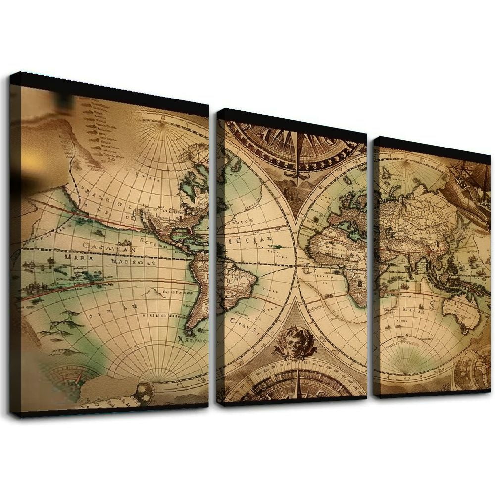 Spherical Map Of The World