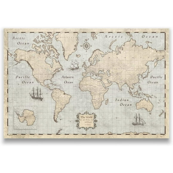 Travel Cork Board Map