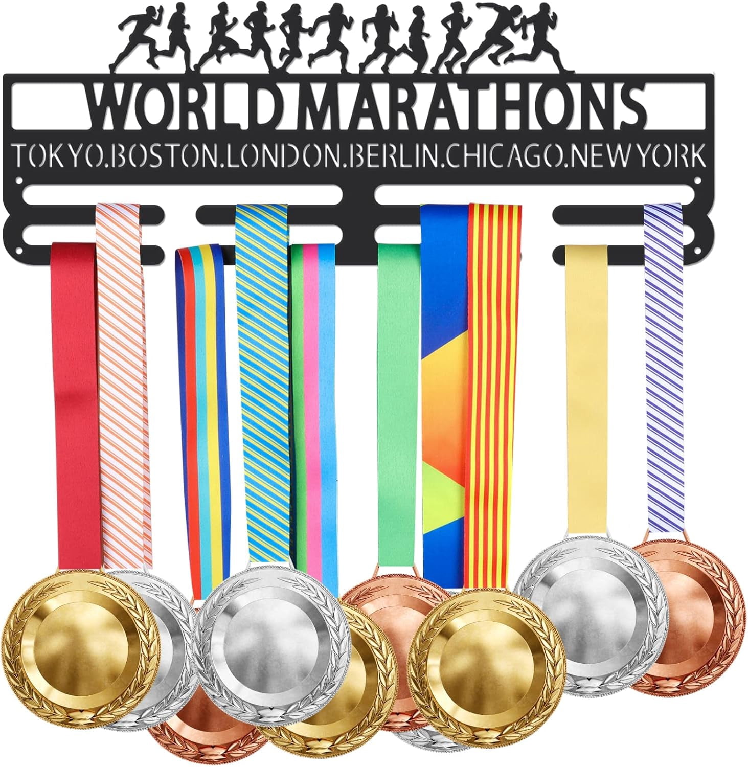 World Marathon Medal Holder Tokyo Boston London Berlin Chicago New York ...