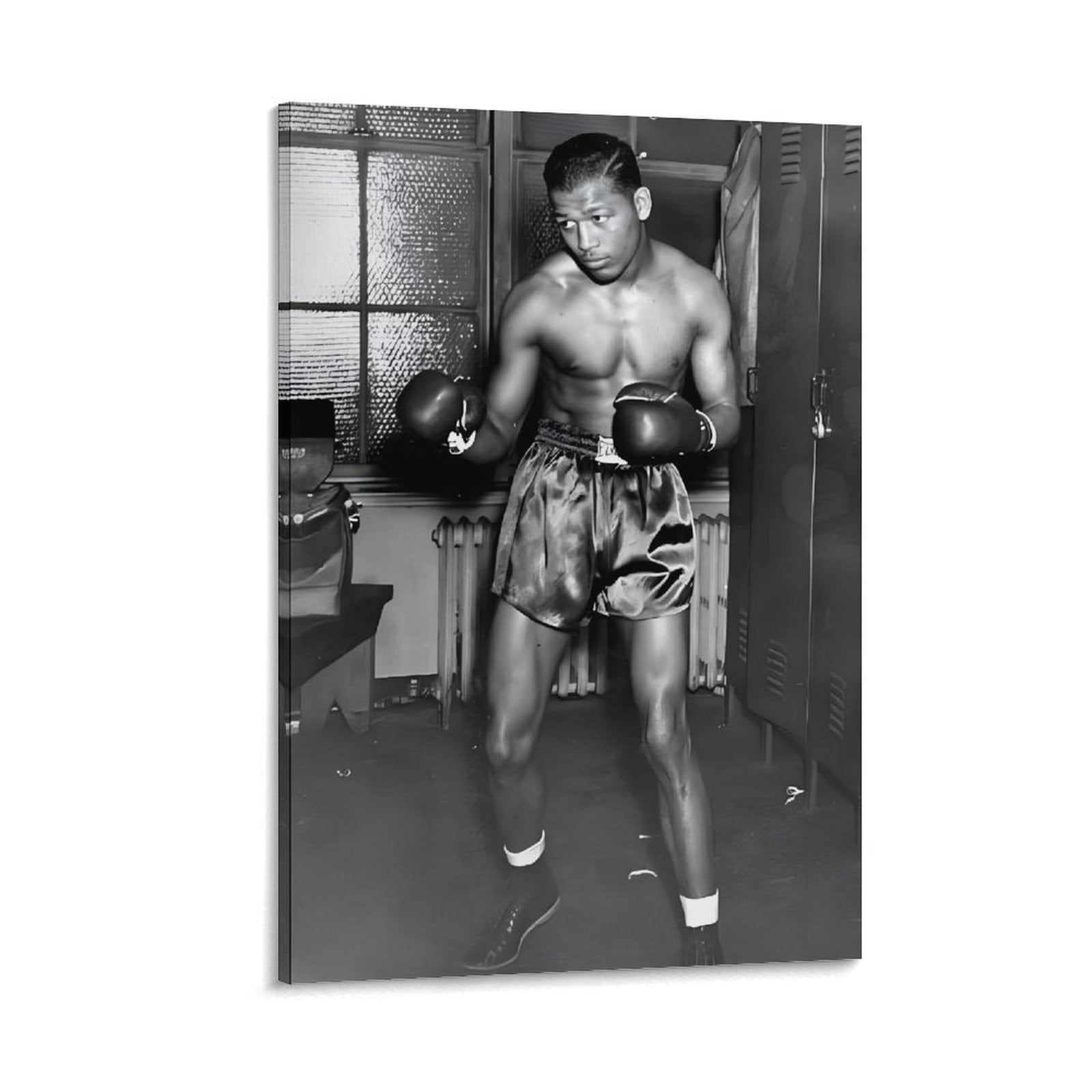 World Middleweight Boxing Champions Sugar Ray Robinson Poster Painting ...