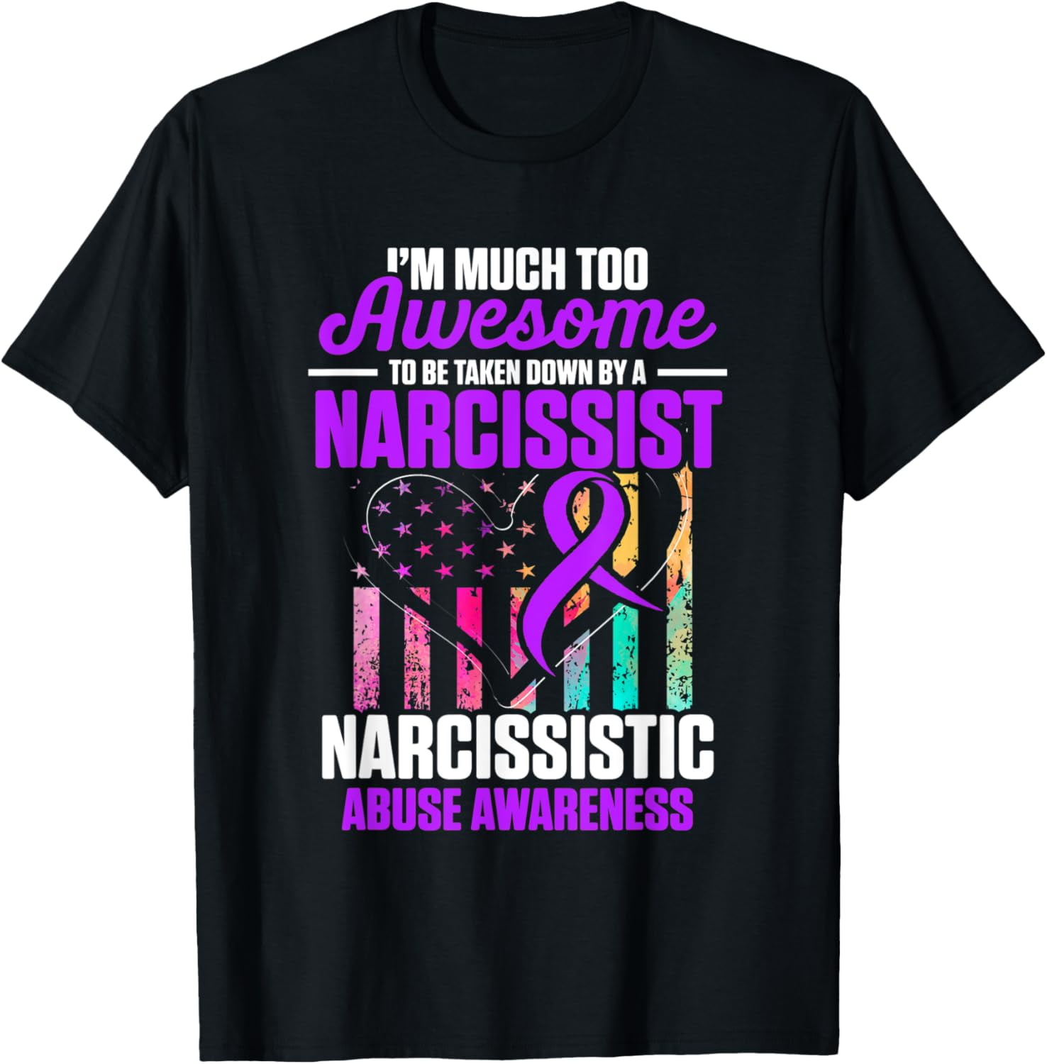 World Narcissistic Abuse Awareness Life Plans Survivor T-Shirt ...