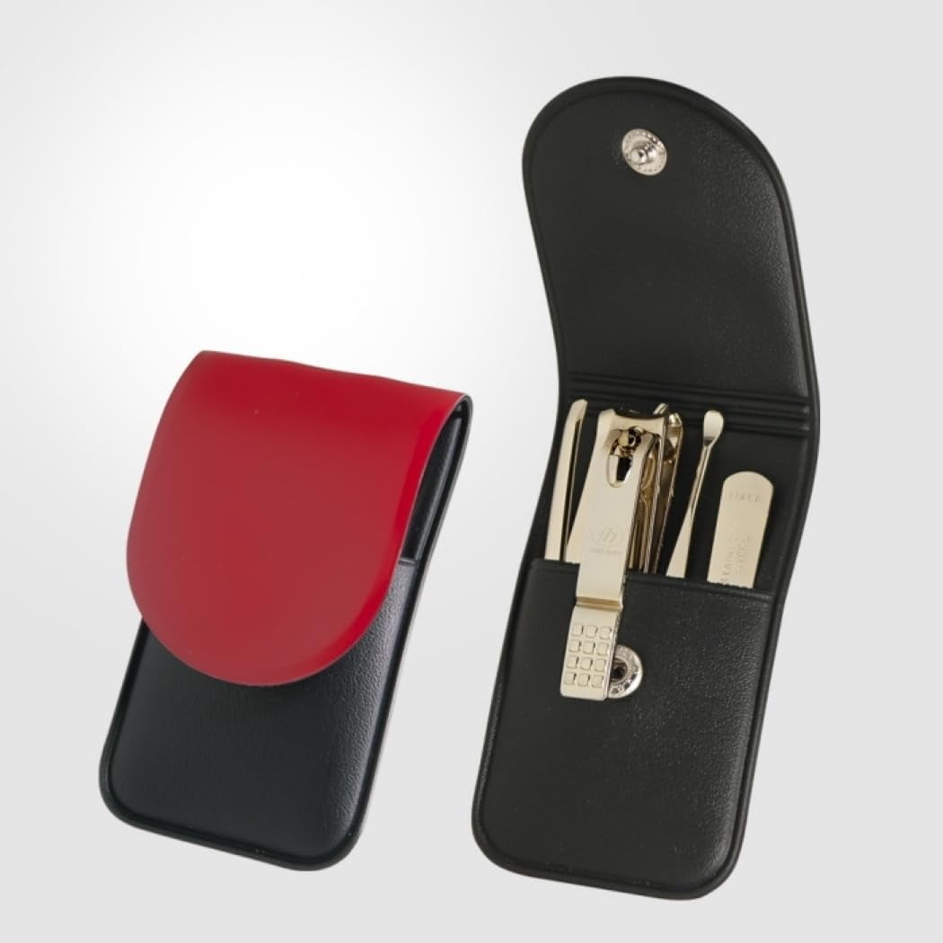 World No. 1. Travel Manicure Grooming Kit Nail Clipper Set (4 PCs, TS ...