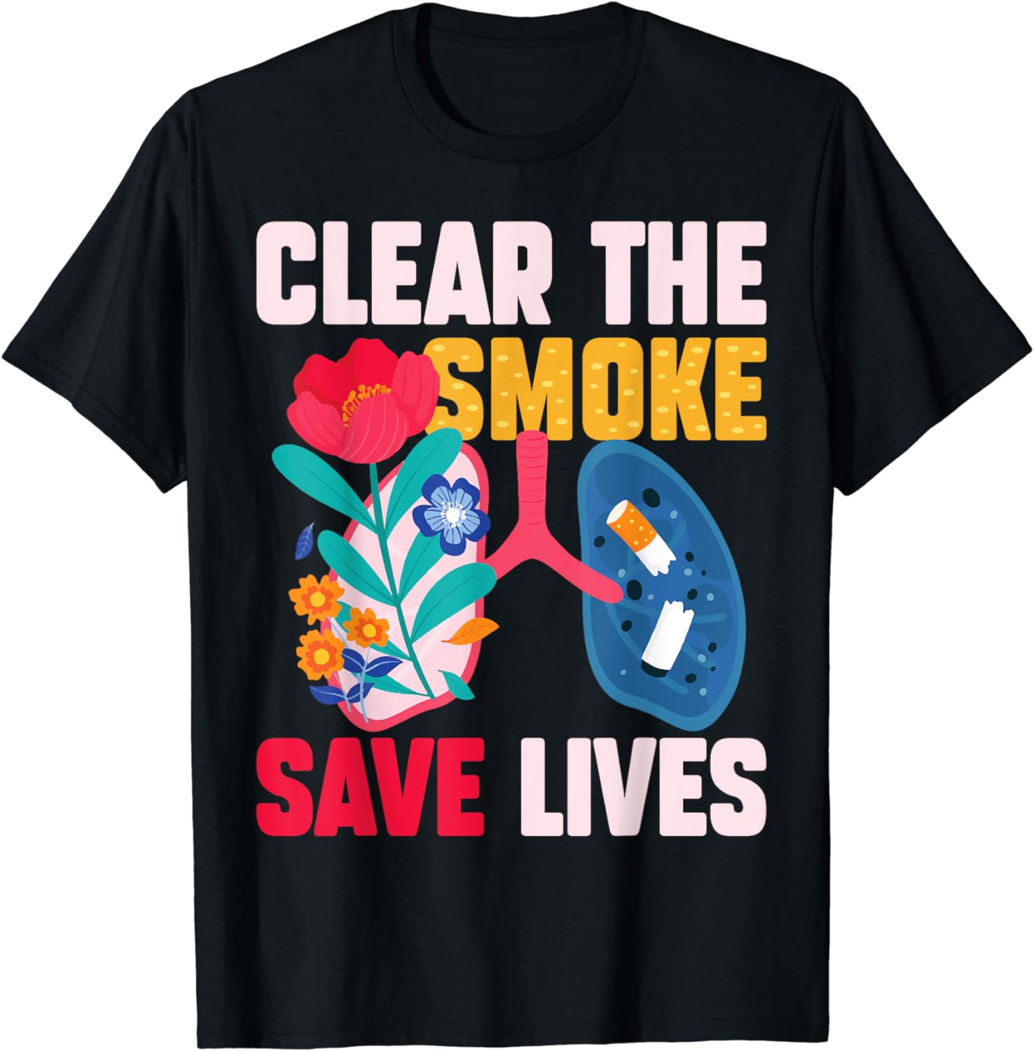 World No Tobacco Day No Smoker Smoke Free Zone Quit Smoking T-Shirt ...