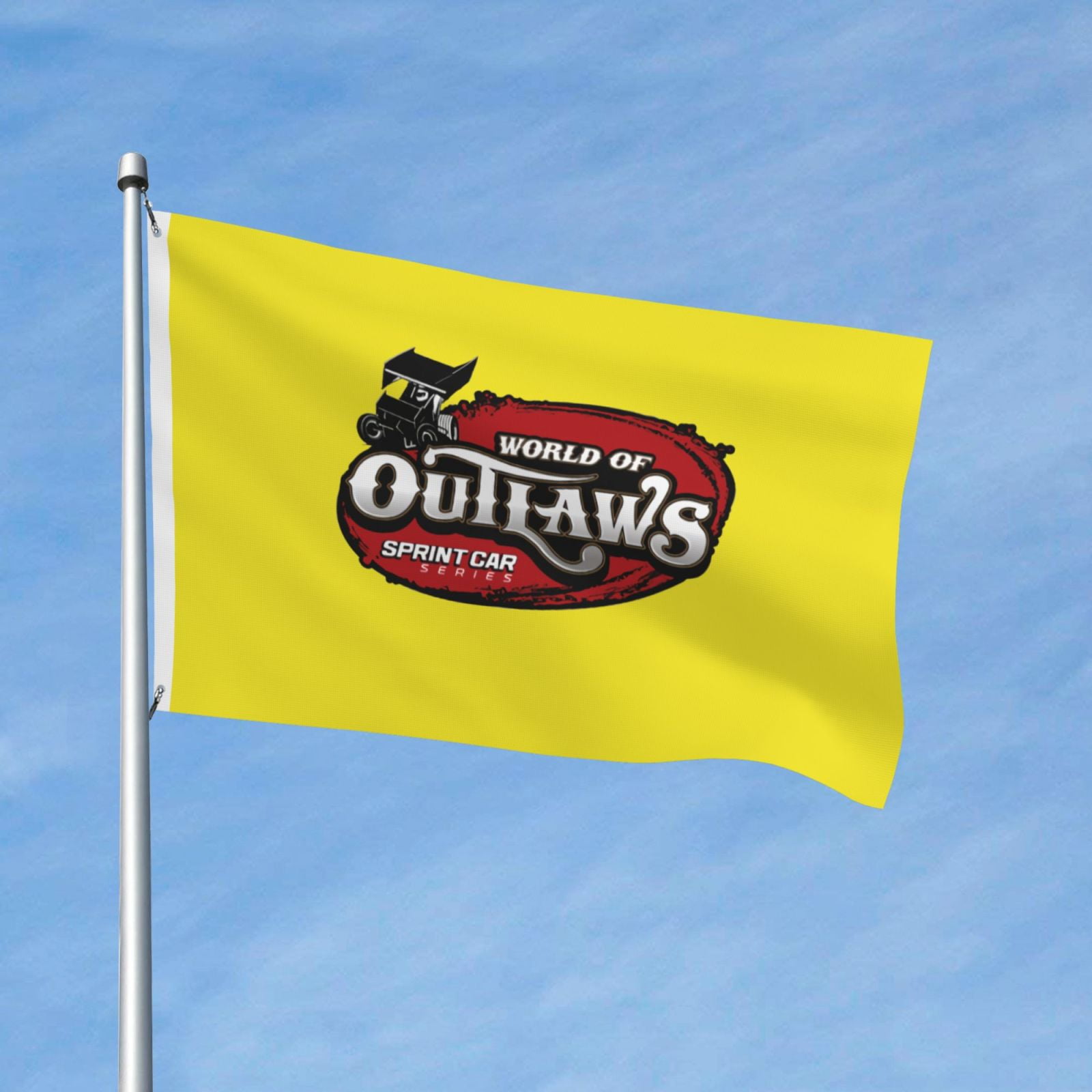 World- Of Outlaws- Sprint Cars 3x5 Ft Flag Double Sided Indoor Outdoor ...