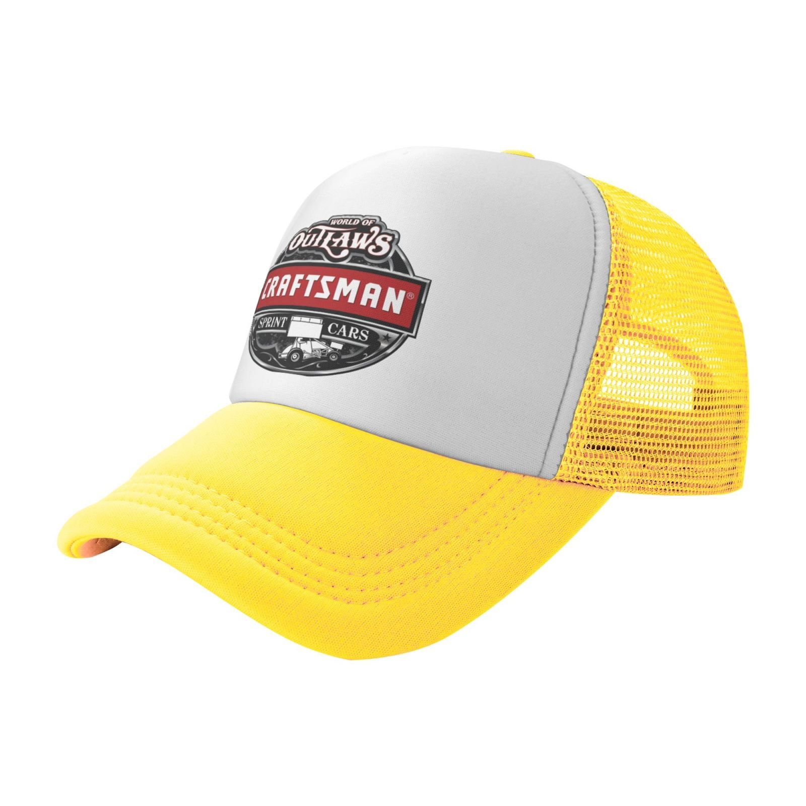 World Of Outlaws Sprint Cars Trucker Hats，Adjustable Comfortable Mesh ...