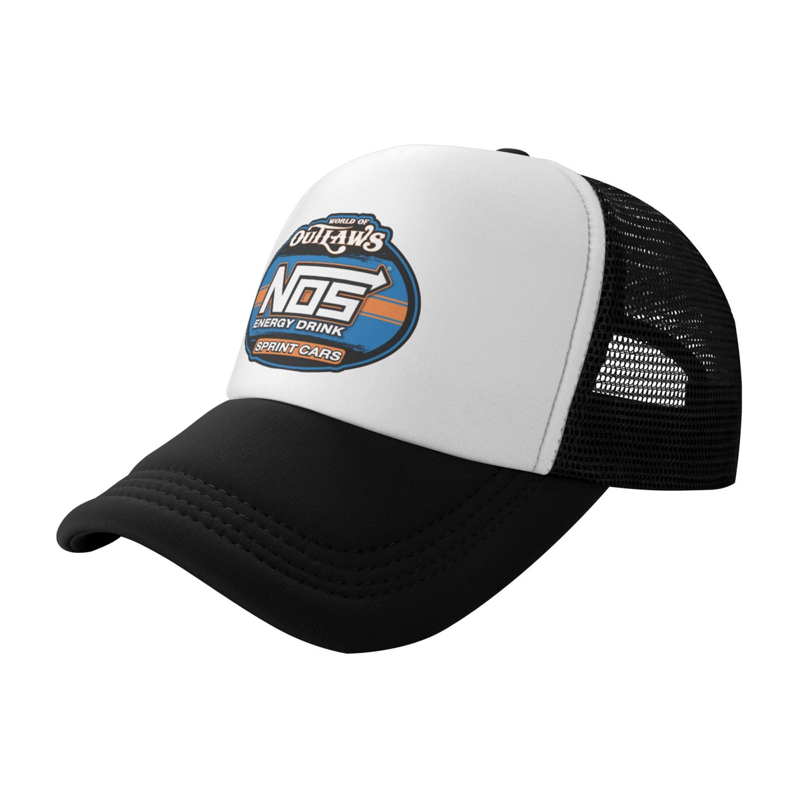 World- Of Outlaws- Sprint Cars Trucker Hats，Adjustable Comfortable Mesh ...