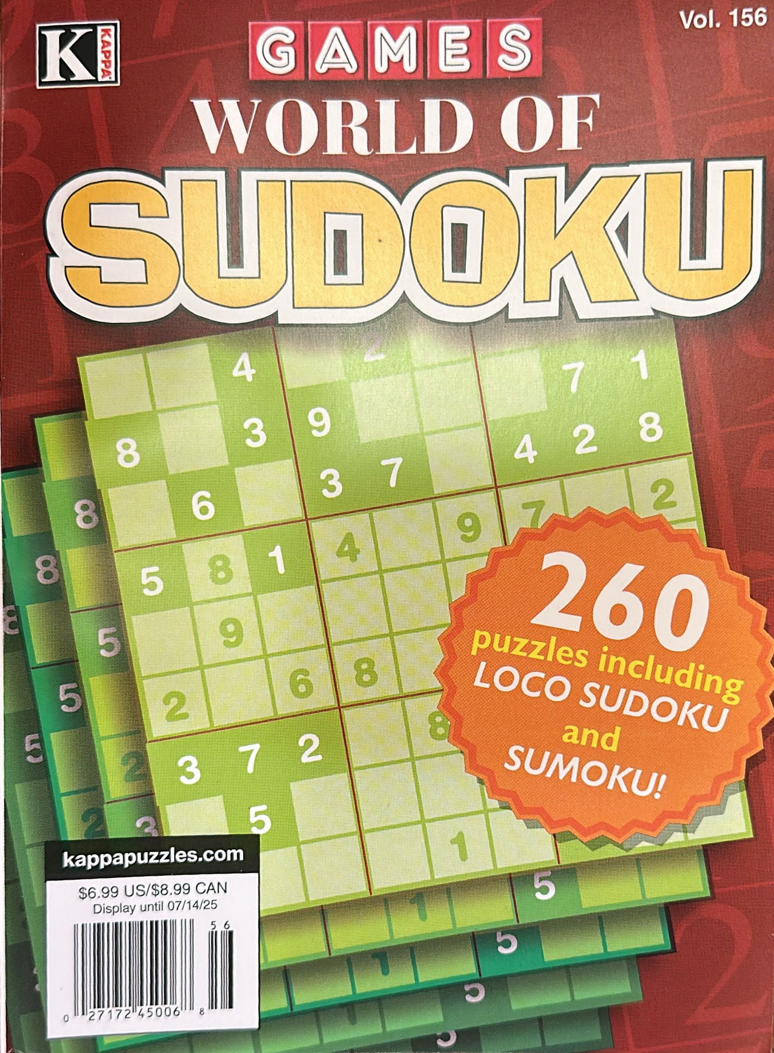 World Of Sudoku Magazine Issue 56 - Walmart.com