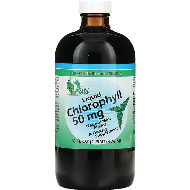 World_Organic_Chlorophyll_Liquid_50_mg_16_fl_oz_Liq - Walmart.com