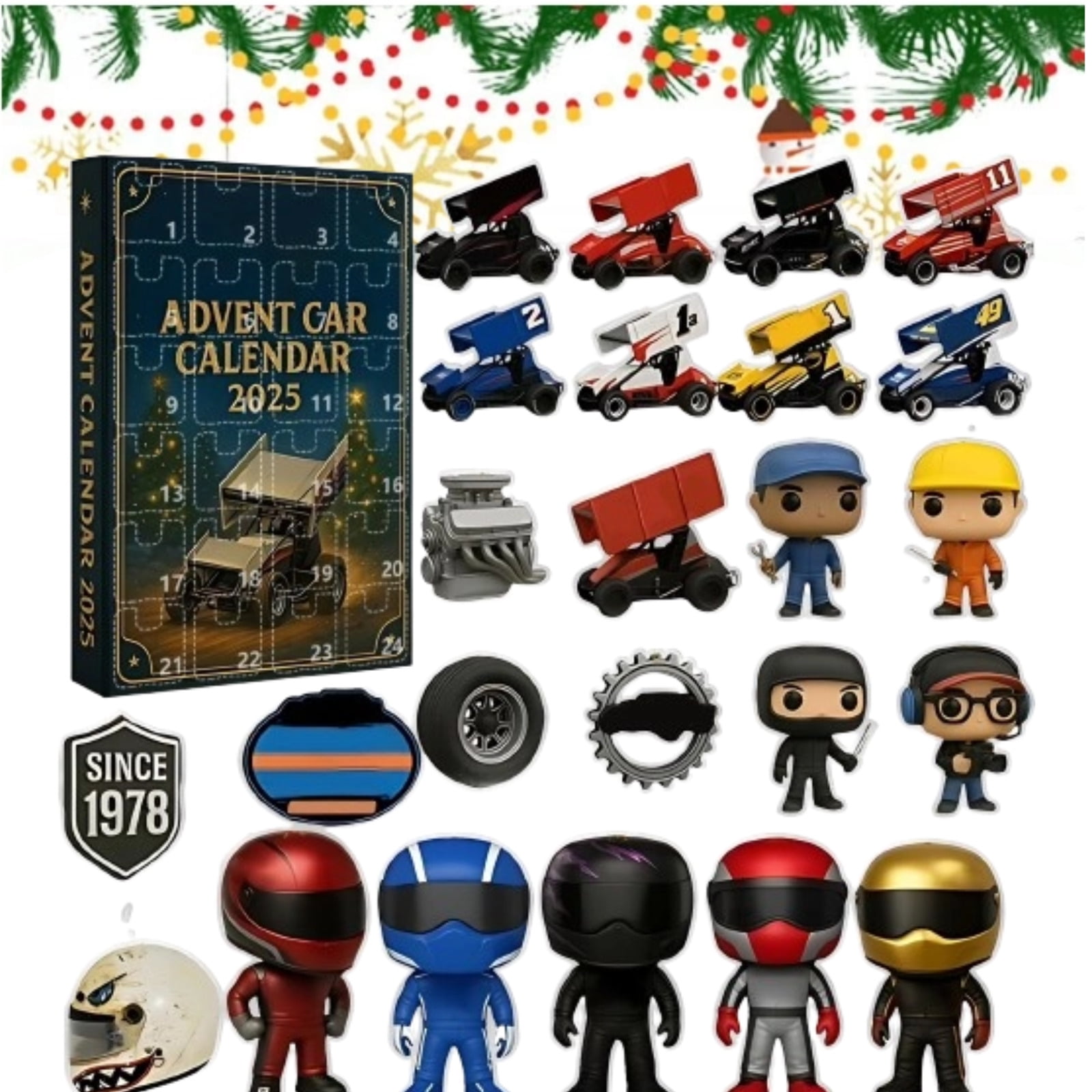 World of Outlaws Sprint Car Series Advent Calendar 2025 – 24 Days of 2D ...