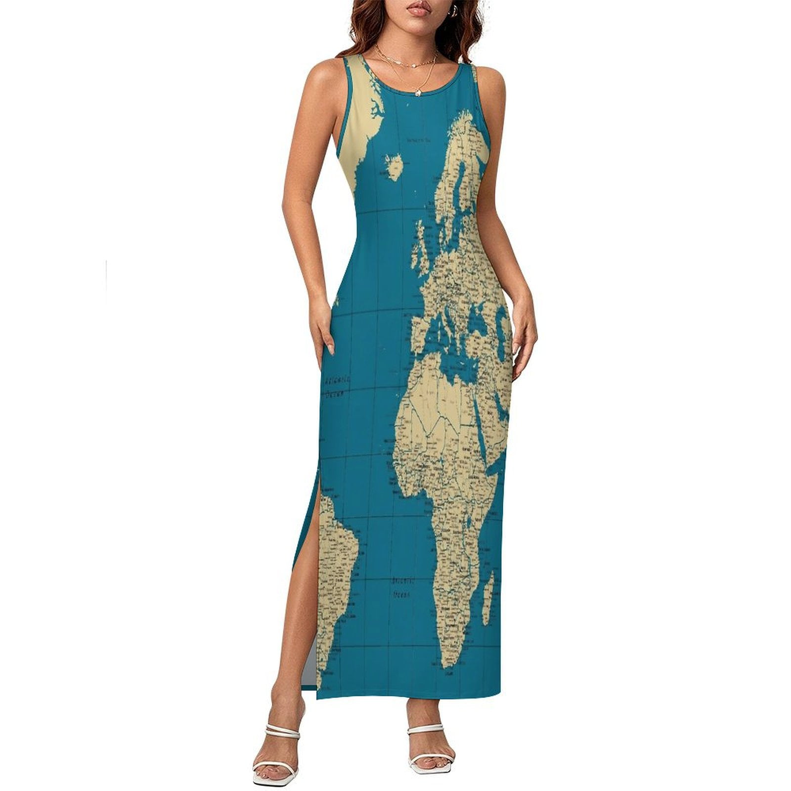 World Political Map with Countries, Cities Roads Lakes And Rivers ...