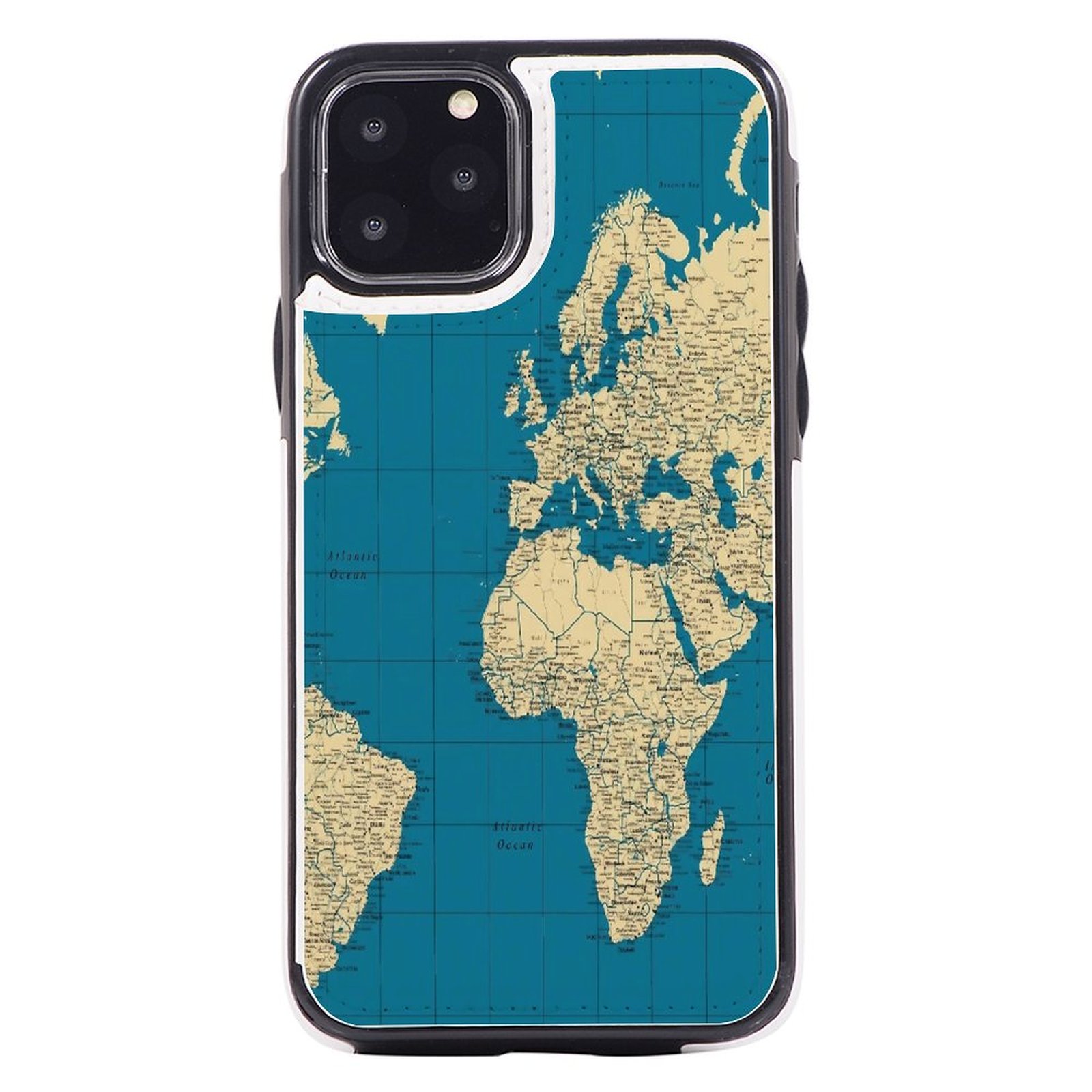 World Political Map with Countries, Cities Roads Lakes And Rivers ...