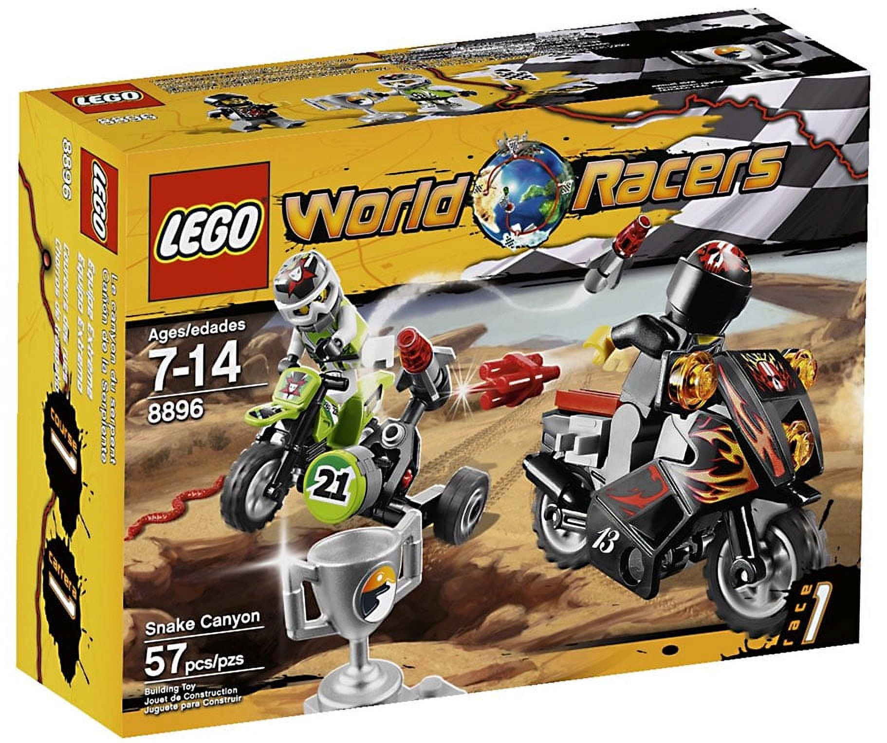 World Racers Snake Canyon Set LEGO 8896 - Walmart.com