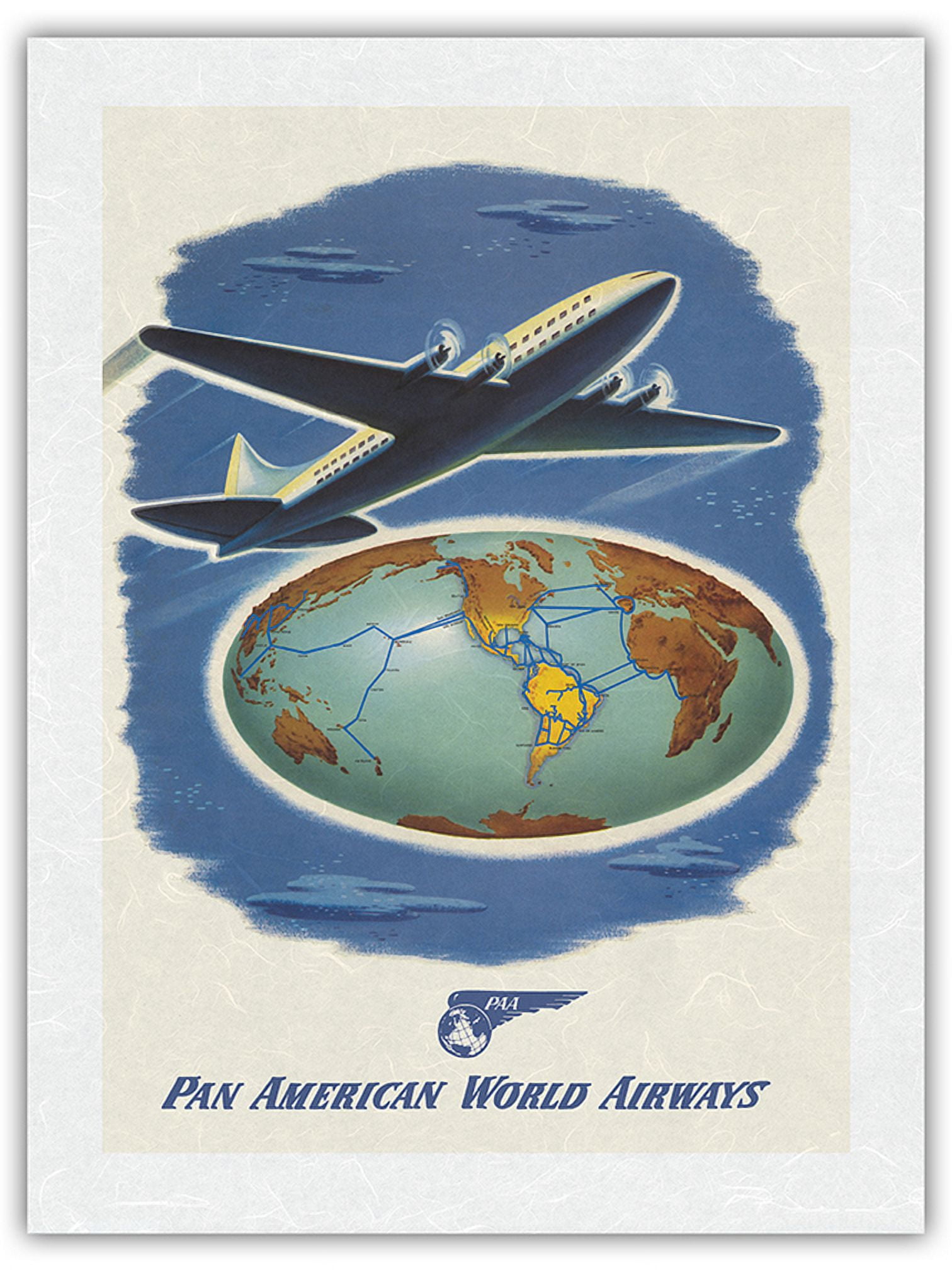 World Routes - Pan American World Airways - Vintage Airline Travel ...