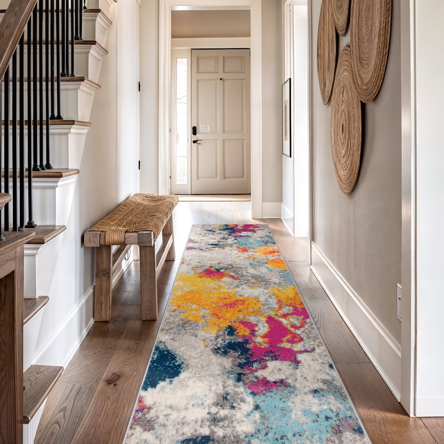 World Rug Gallery Area Rugs Bohemian Geometric Modern Dining Room Rug ...