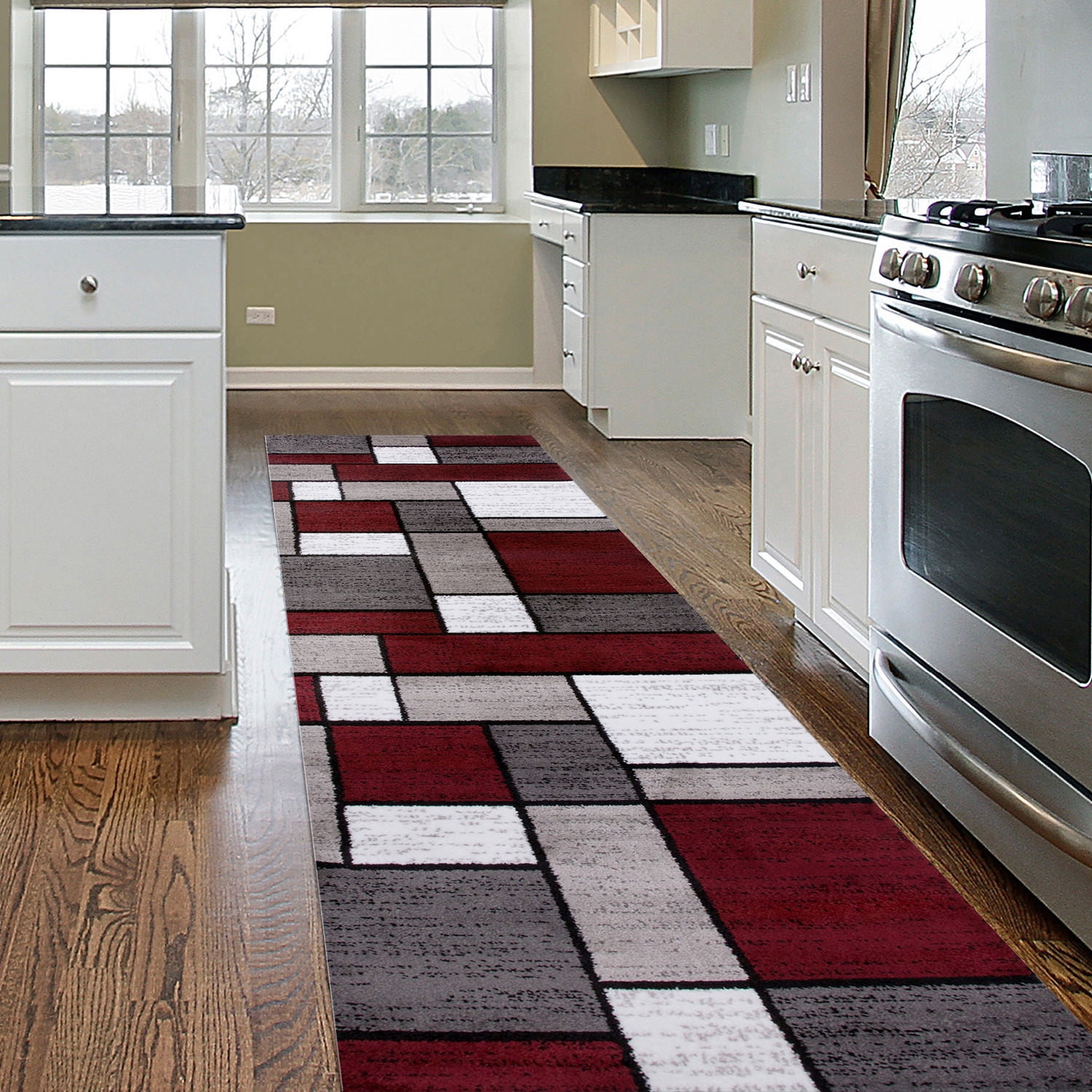 World Rug Gallery Indoor Long Hallway Kitchen Floor Carpet ...