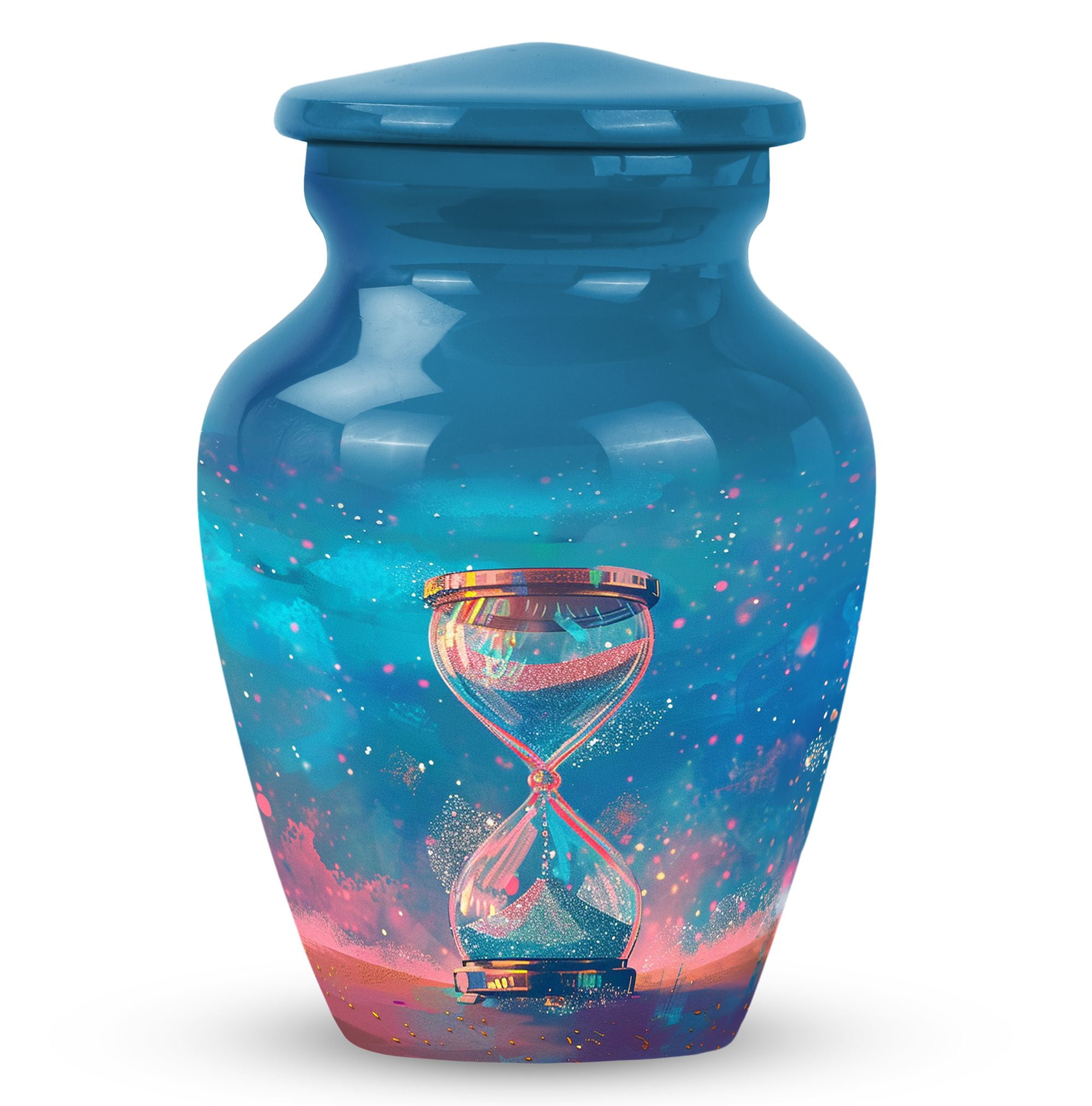 World Sands Clock Panting - Pack Of 1 - Cremation Urns For Adults Male ...