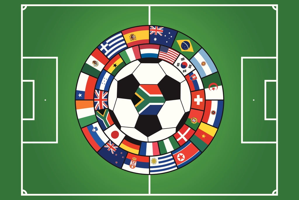 World Soccer Flags Sports Cool Wall Art Print Poster 12x18 - Walmart.com