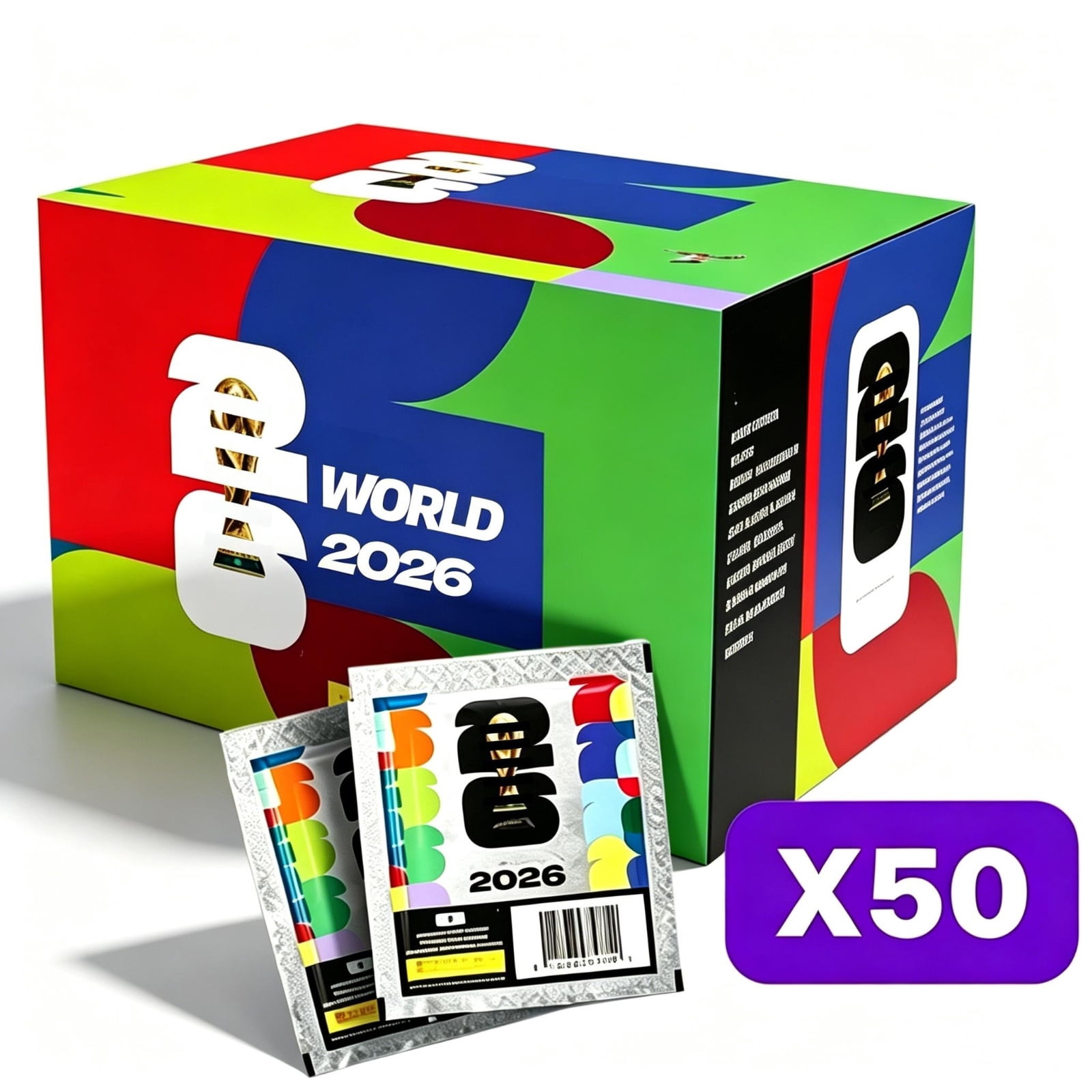 World Sticker Book 2026, Hard Cover World Album Stickers, Soccer Cup ...
