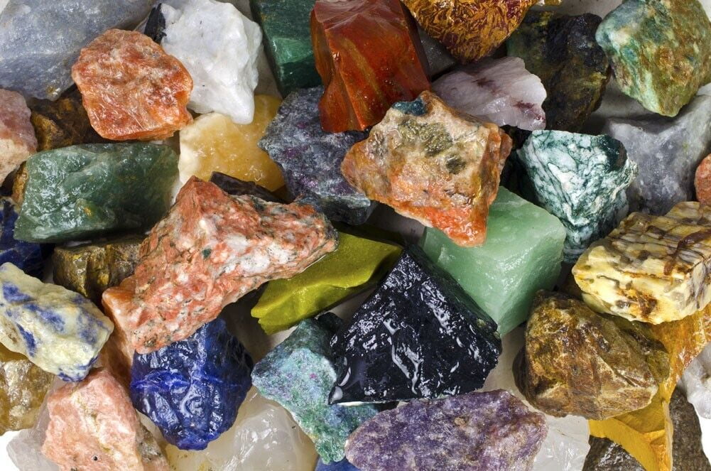 World Stone Mix - Rough Rocks for Tumbling - Dispelling Fear and ...