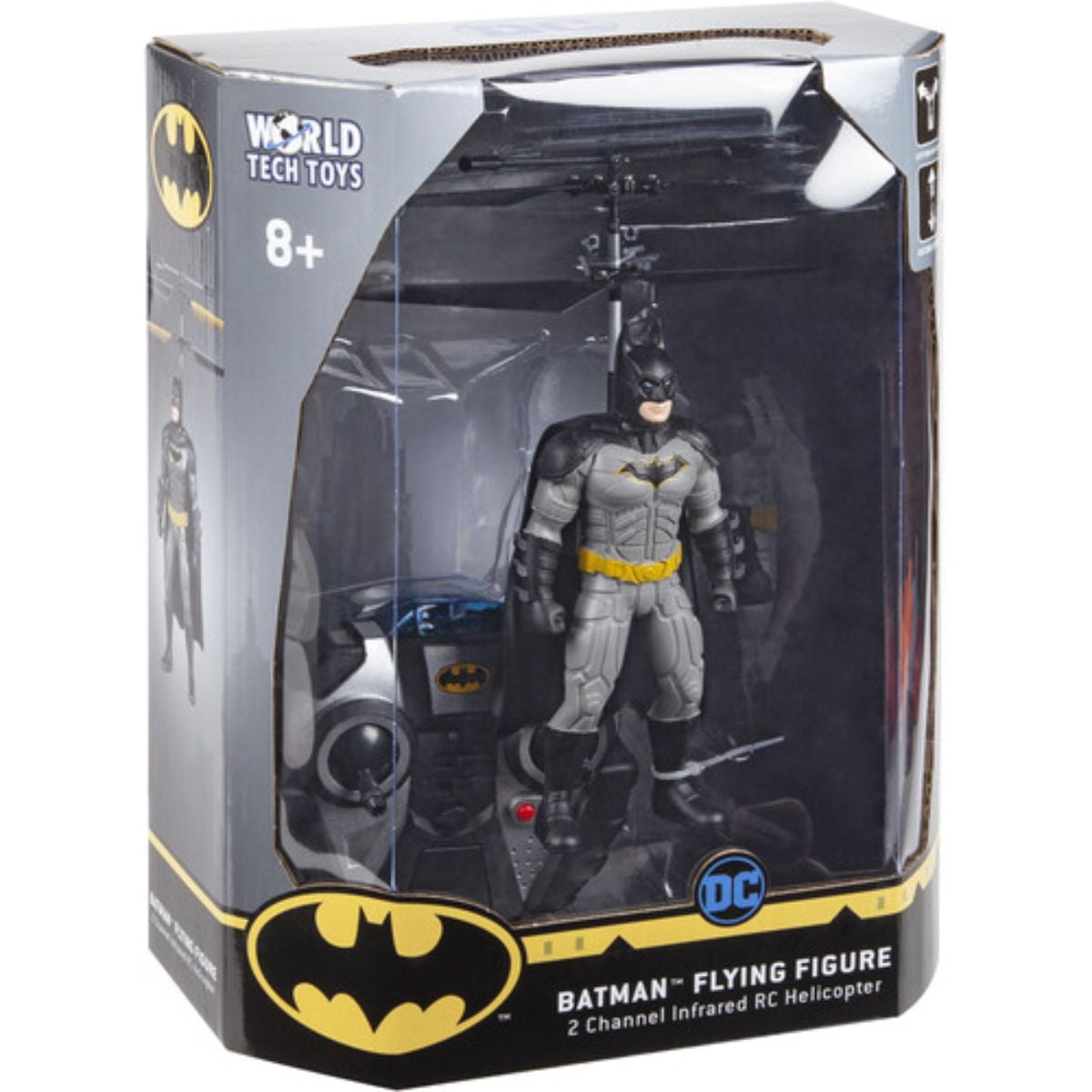 World Tech Toys Batman 6-Inch Flying IR Remote Control Helicopter Twin ...