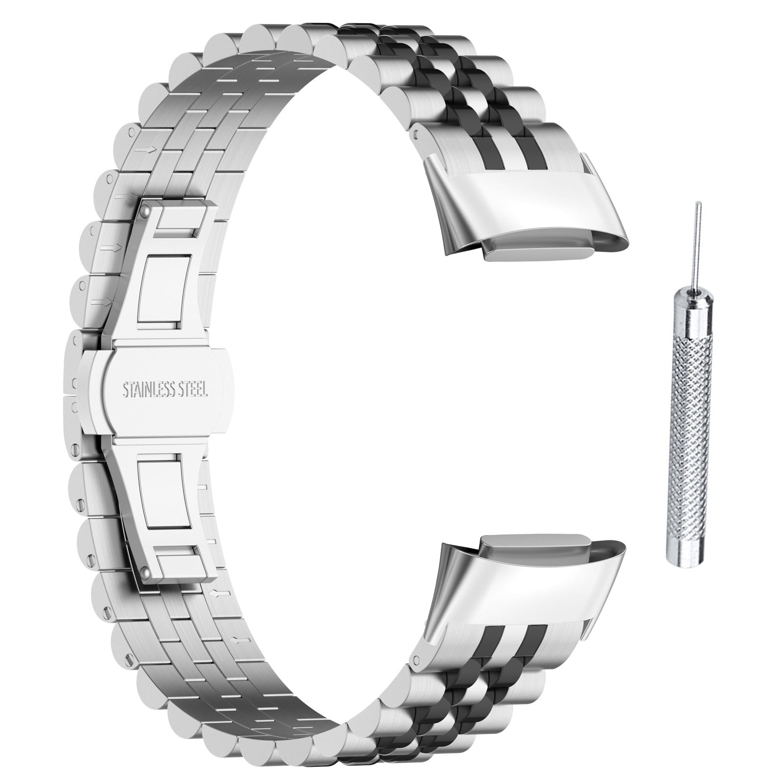 World Time Watch Stainless Steel Watch Bands for Men 40mm Watch Cool ...