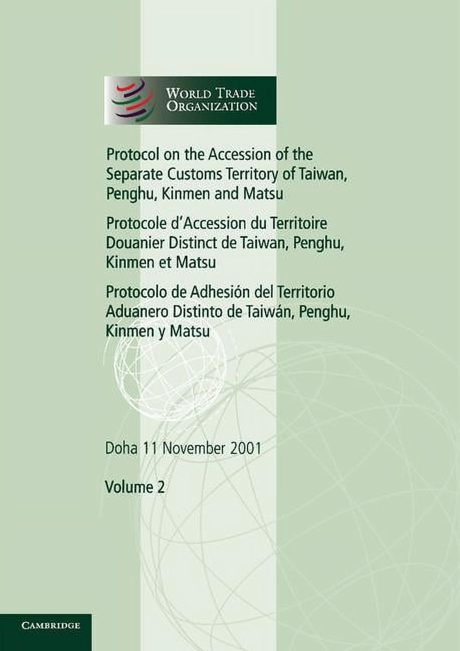 World Trade Organization Legal Instrumen Protocol on the Accession of ...